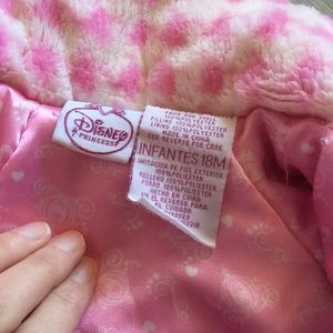 Disney | Jackets & Coats | Disney Princess Pink Coat 8mo | Poshmark